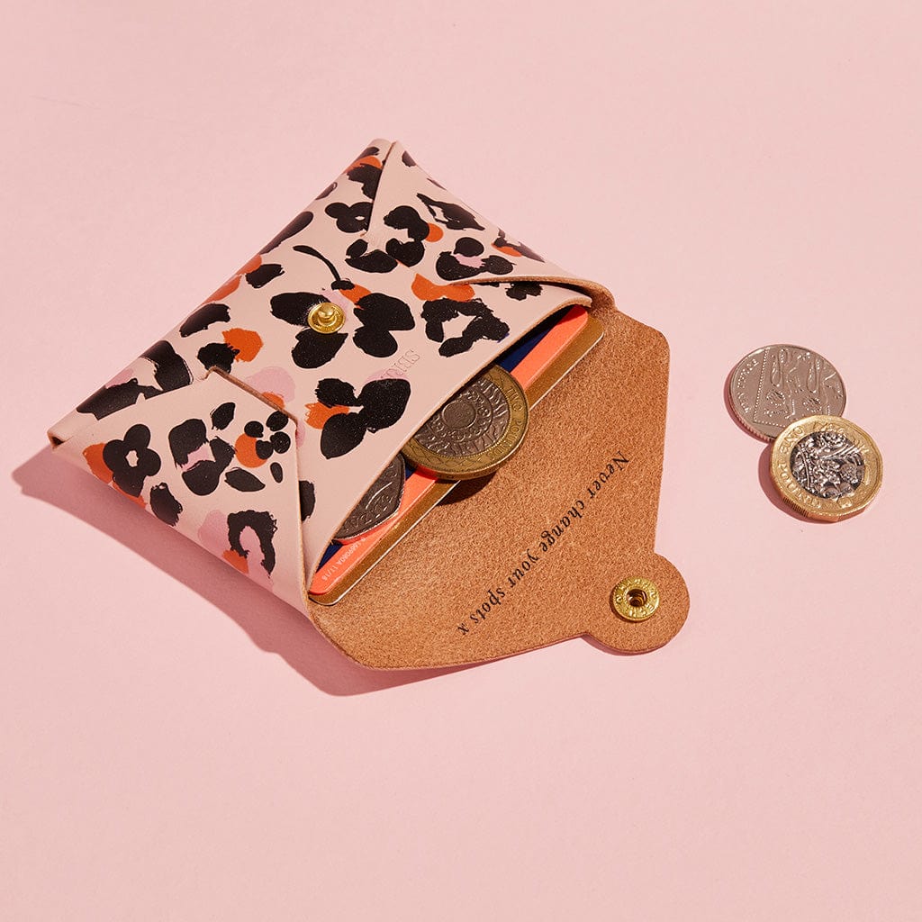 "Patty" Personalised Leather Card + Coin Purse | Sbri