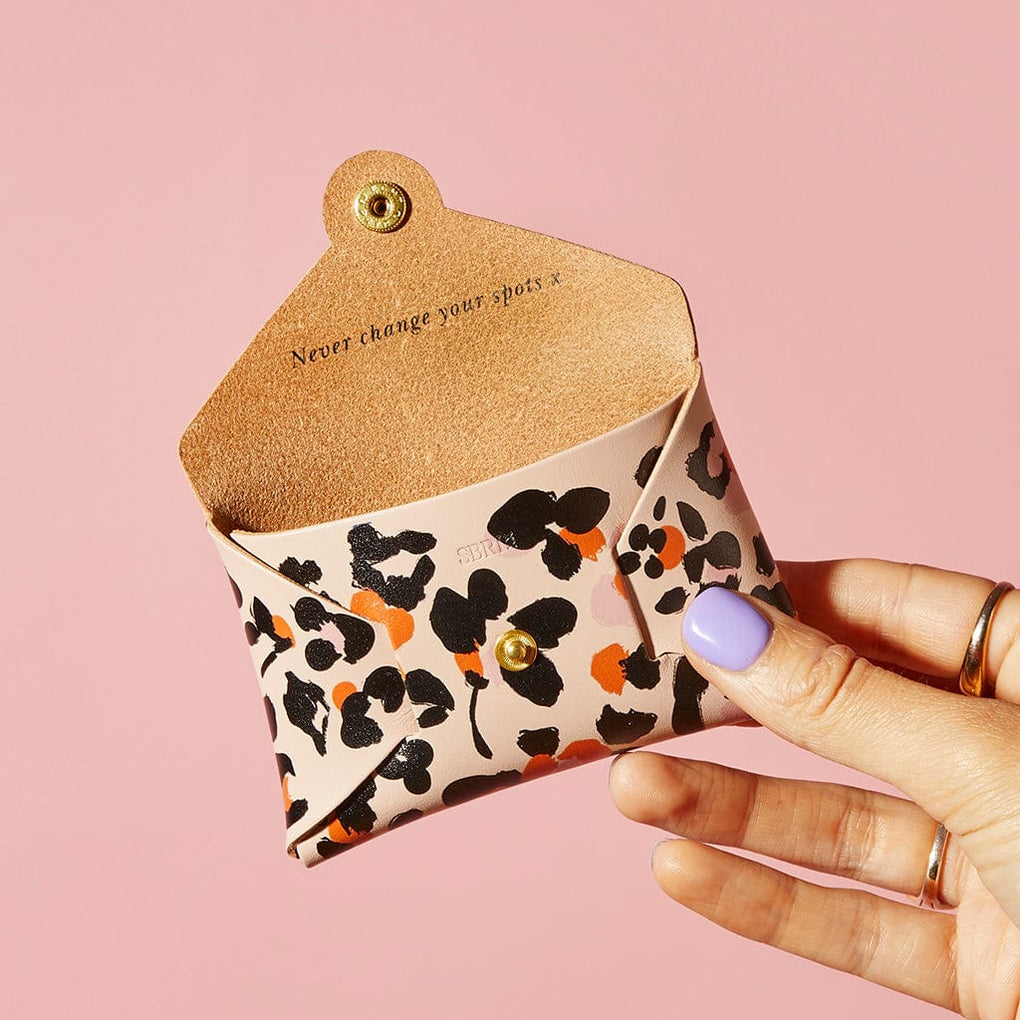 Personalised Leather Card + Coin Purses | Sbri