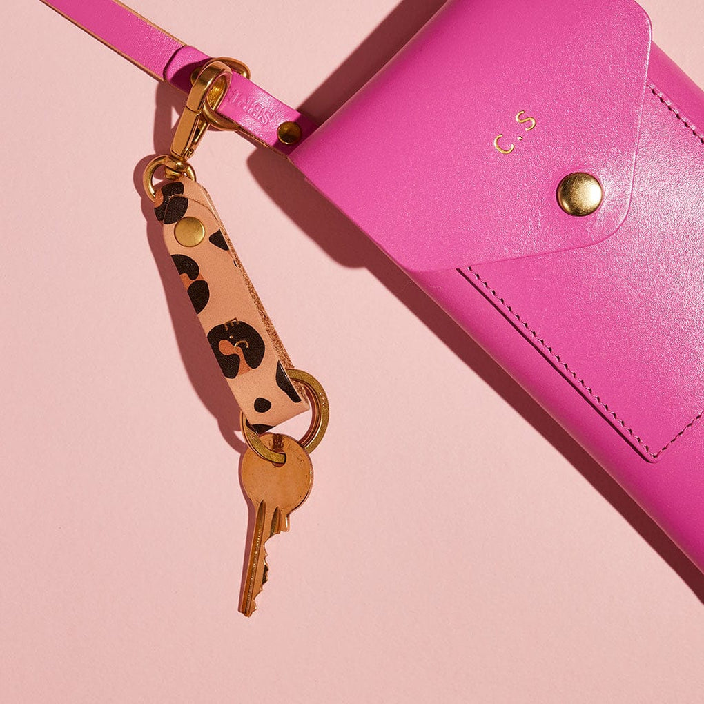 Personalised Leather Keyrings | Sbri