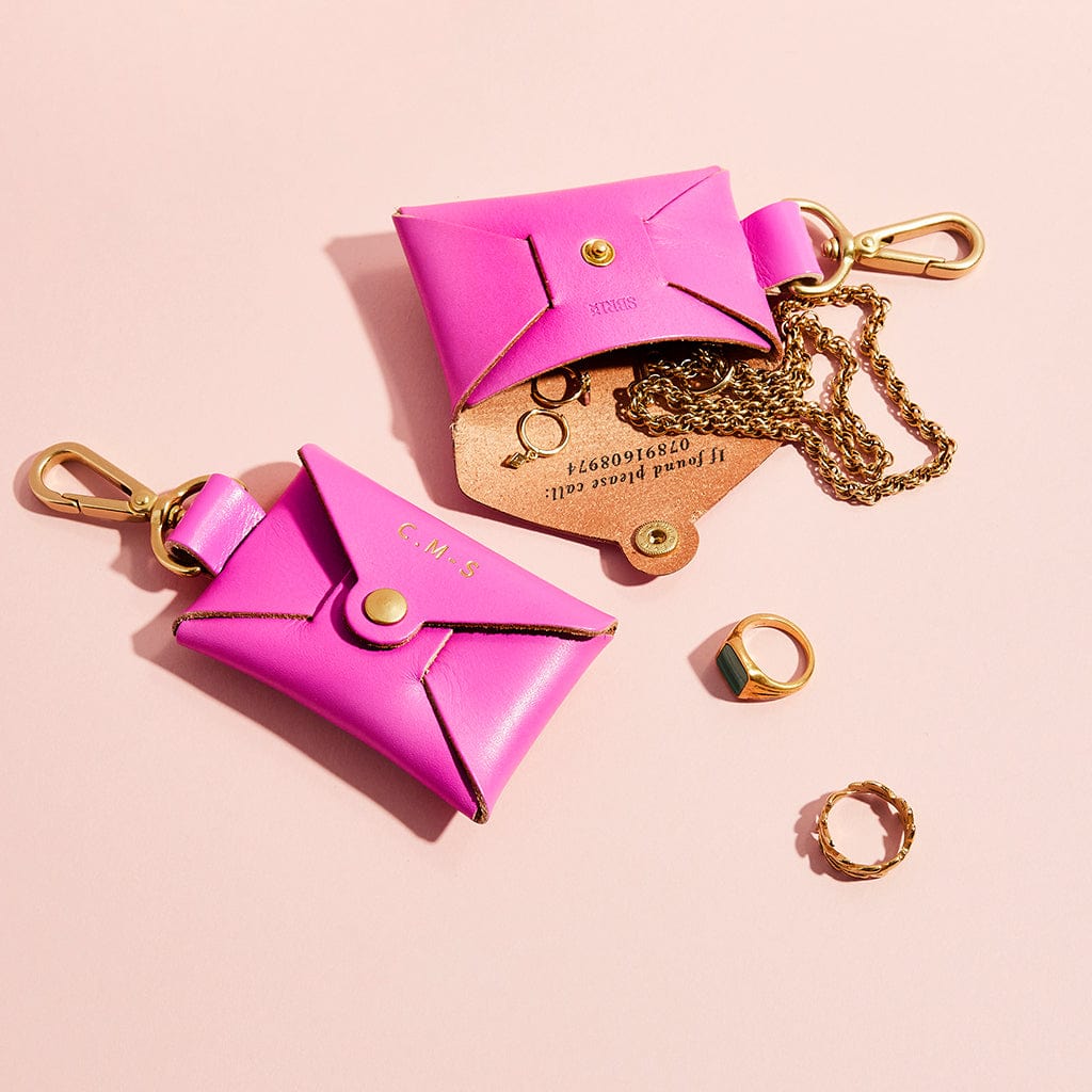 Personalised Mini Jewellery Travel Pouch | Sbri