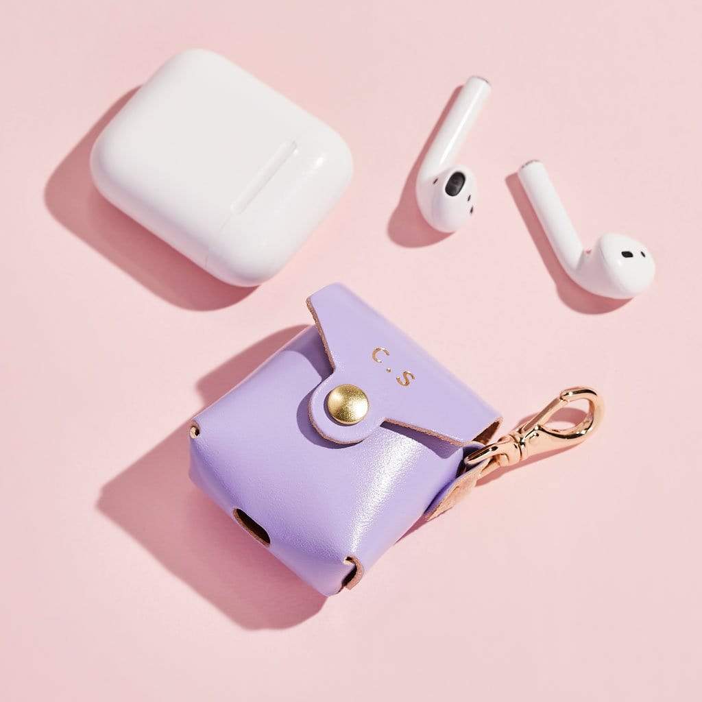 Personalised Leather Airpod Pouch | Sbri